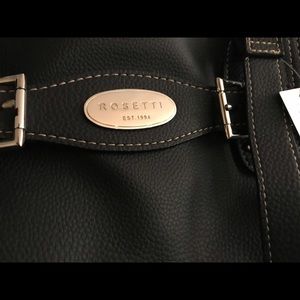 Rosetti | Bags | Black Faux Leather Rosetti Handbag Purse Nwt | Poshmark